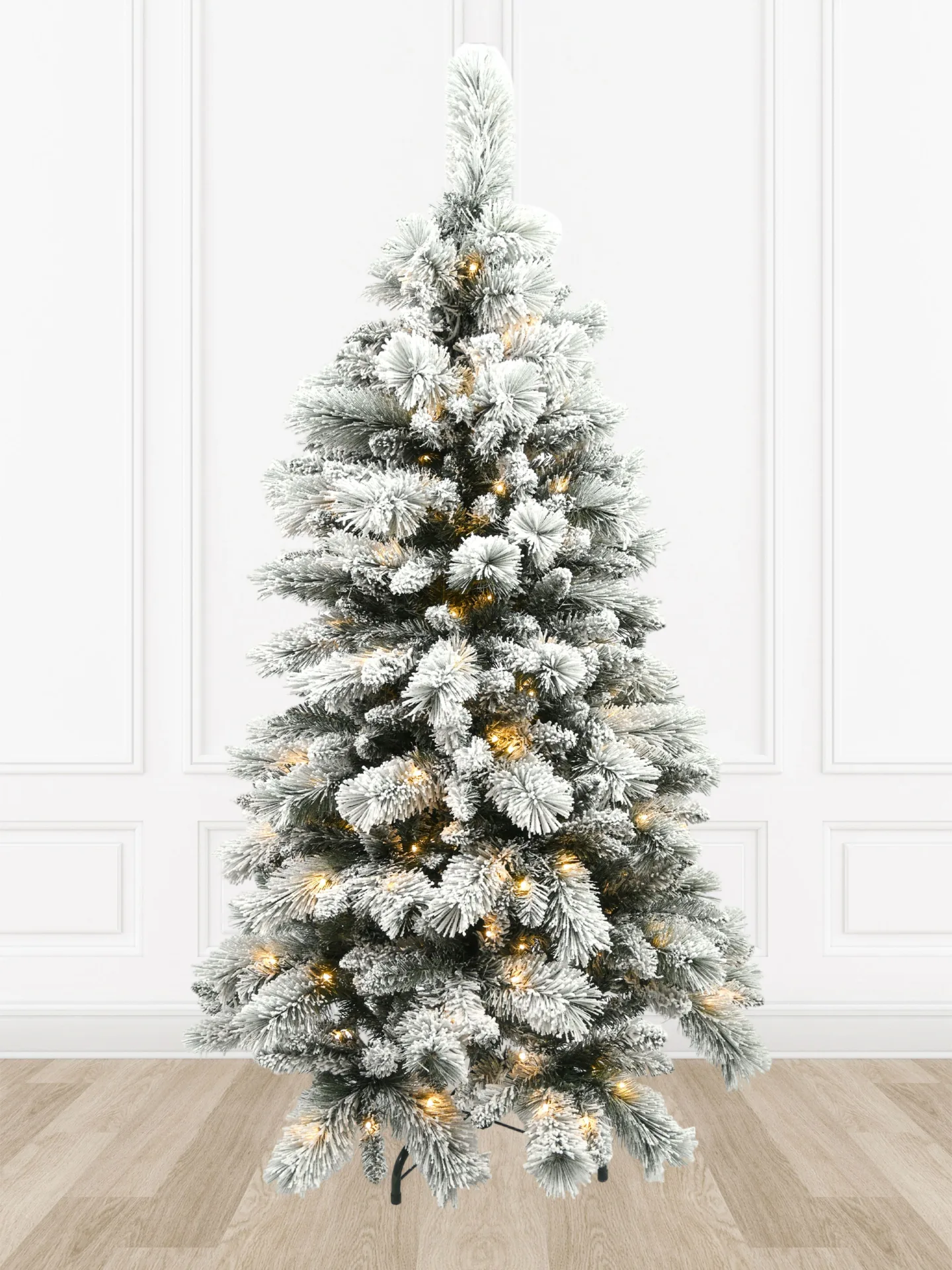 Pinyon Pine Flocked Christmas Tree - 4ft/5ft/6ft/7ft/7.5ft/8ft/9ft ...